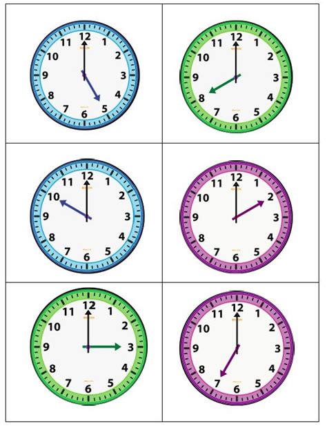 The Primary Pack Guided Math Teaching Time To The Hour Guided Math