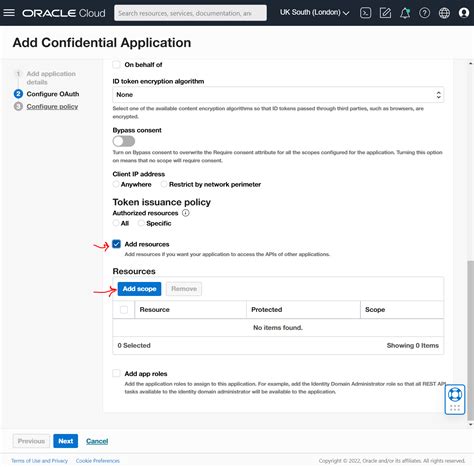 Setting Up An Idcs Client App For Oracle Content Managements Rest Api