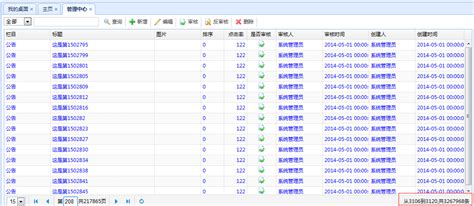 文章发布系统④ 百万级数据和千万级数据简单测试 构建asp mvc4 ef5 easyui unity2 x注入的后台管理系统 爱整理