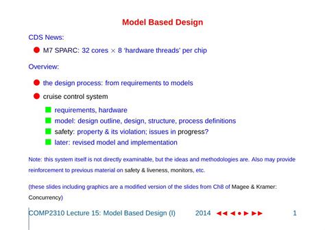 PDF Model Based Design Australian National Universitycourses Cecs Anu Edu Au Courses