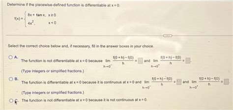 Determine If The Piecewise Defined Function Is Chegg