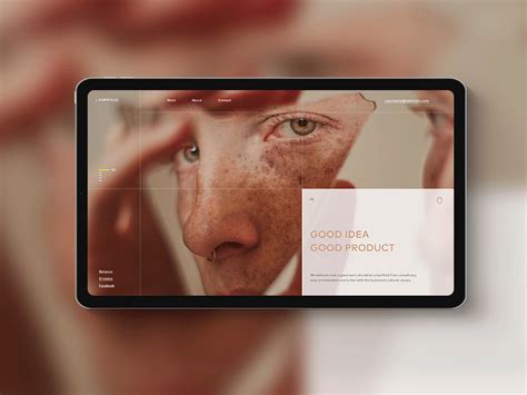 Portfolio Header Concept By Lavi On Dribbble