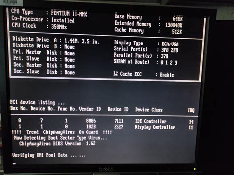 Základní deska VB-601, chipset 440BX, Intel pentium II - 350MHz, 128MB ...