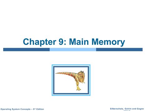 Memory Operating System Btech Cse Ppt