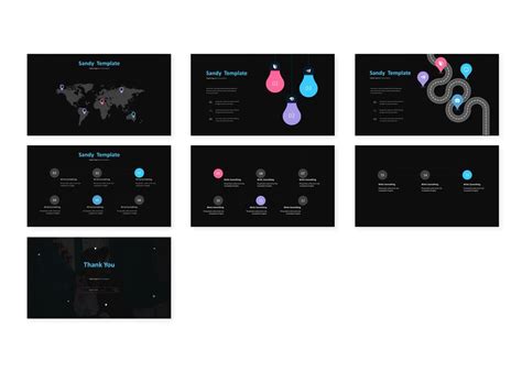 دانلود قالب پاورپوینت پرزنتیشن خدمات Sandy Powerpoint Template تایم کد