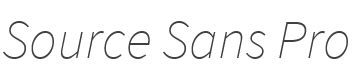 Source Sans Pro Font By Adobe Free Download Fontsc