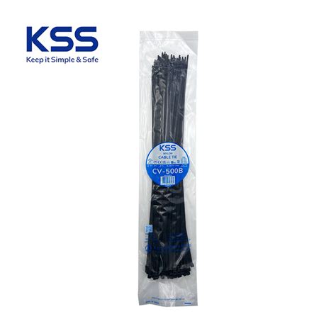 【ksscv 500b】kss凯士士cv 500b扎带耐低温扎带48500mm黑色100根包【行情 报价 价格 评测】 京东