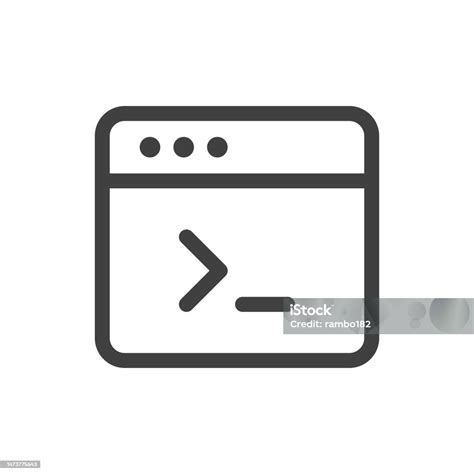 프로그래밍 교육 라인 벡터 아이콘은 흰색 배경에 있습니다 편집 가능한 획 완벽한 픽셀 모바일 및 웹용 윤곽선 벡터 그래픽