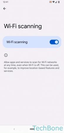 How To Turn On Off Wi Fi And Bluetooth Scanning To Improve Location Accuracy Android Manual