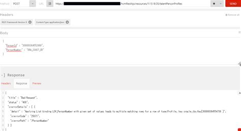 How To Check The Detail Of Lovpersonnumber With Talentpersonprofiles — Cloud Customer Connect