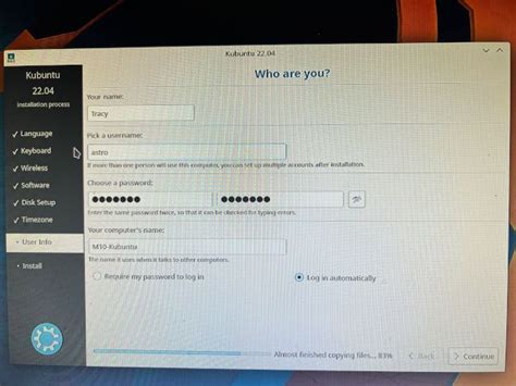 Software Setting Up Kubuntu On Mini PC With KStars INDI EKOS Installing Kubuntu Astro What