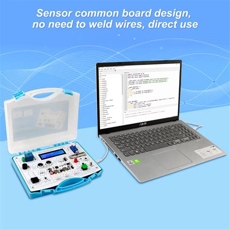All In One Starter Kit For Arduino Common Board Design Kit With 15 Sen Crowpi