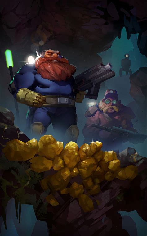 Artstation Deep Rock Galactic Fan Art Good Haul
