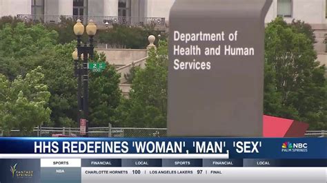 Hhs Redefines Sex As Immutable In New Guidance