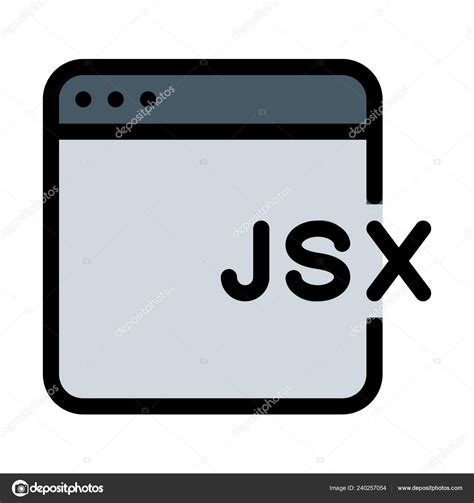 Jsx Script Programming Stock Vector By ©get4net 240257054