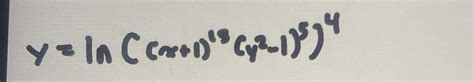 Is There Any Way To Implicitly Differentiate This Problem With Rules Of Logarithms R Apcalculus