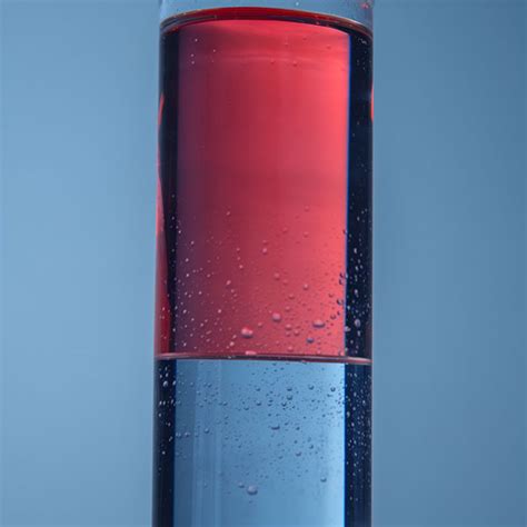 Colorful Density Currents Hot And Cold Water Layering Experiment