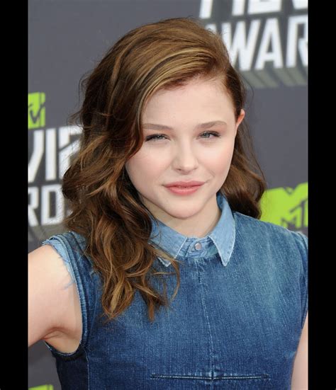 Photo Chloë Moretz 15 Ans Porte Une Robe Louis Vuitton De La Pré