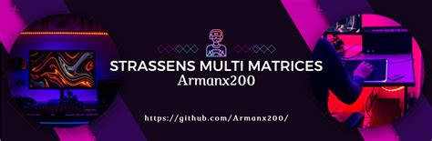 Strassens Multi Matricesstrassens Multi For N2 Matricespy At Main