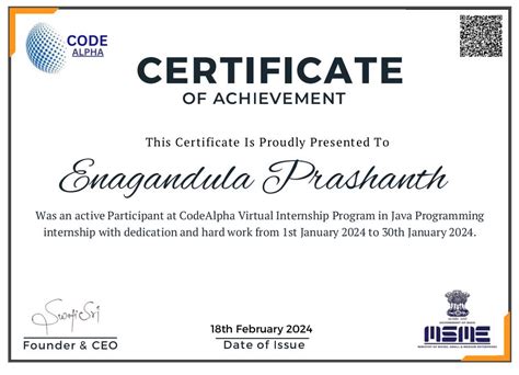 Prashanth Enagandula On Linkedin Internship