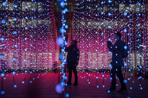 Canary Wharfs Free Winter Lights Festival Returns Canary Wharf Group