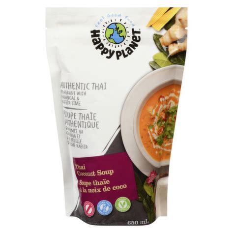 Happy Planet Soup Natural Thai Coconut Choices Markets