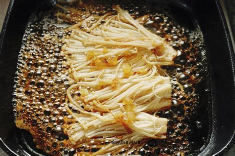 다이어트 요리 팽이버섯 두부 조림 레시피