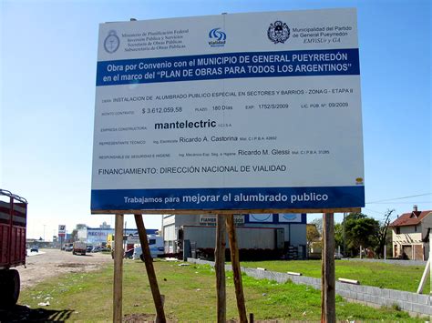 Carteles De Obra Dm Ingeniería Publicitaria Cartelería En Mar Del Plata