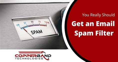 You Really Should Get An Email Spam Filter Copperband Tech