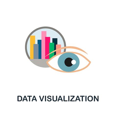 Premium Vector Data Visualization Icon Flat Sign Element From Data