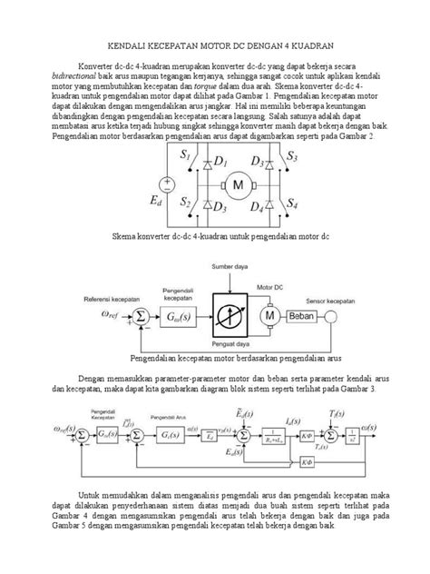 Kendali Kecepatan Motor Dc Dengan 4 Kuadran Pdf