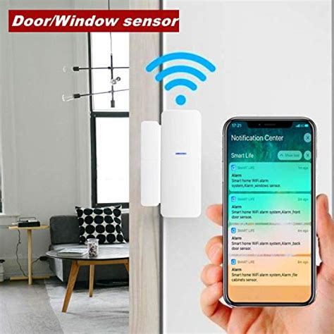 WiFi Alarm System Home Security System Smart Alarm Pieces Kit DIY No