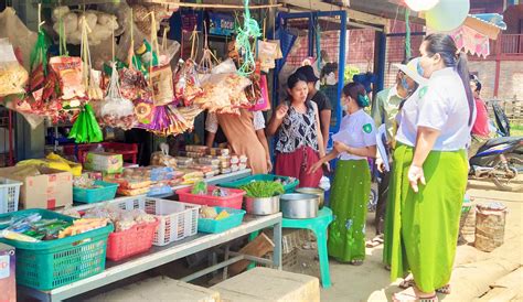 ပိုင်ကျုံမြို့၌ ပြည်သူများ အစားအစာ ဘေးကင်းလုံခြုံစေရေး စားသုံးရန်မသင့