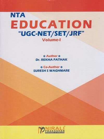 NTA EDUCATION UGC NET SET JRF VOLUME 1 Pragationline Com
