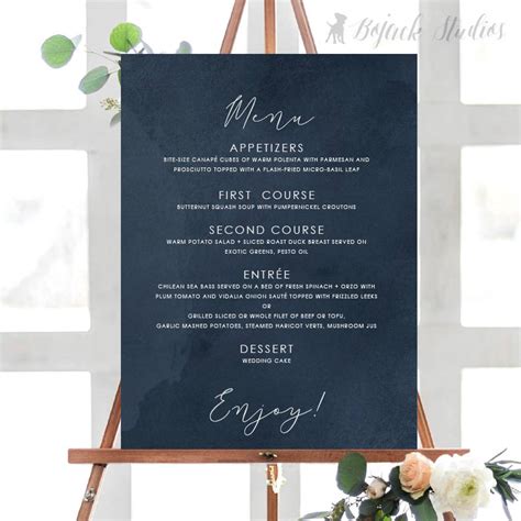 12 Buffet Menu Examples To Download