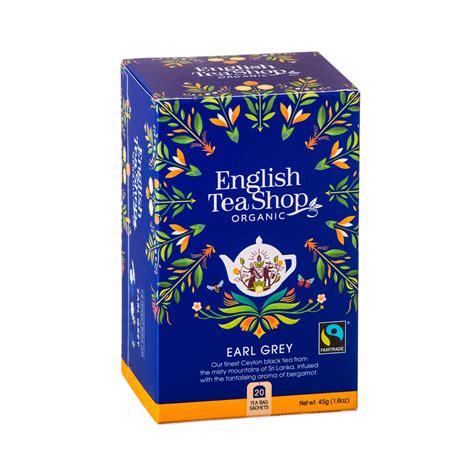 English Tea Shop® Tè Nero Biologico Al Bergamotto Earl Grey Black