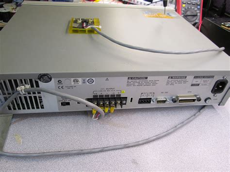 Agilent B Repair Front Panel Conversion Copy Error