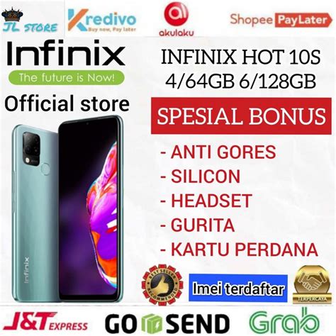 Jual Infinix Hot S Ram Gb Gb Gb Garansi Resmi Infinix Indonesia Original Shopee