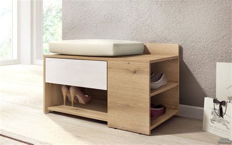 Шкаф за обувки с голяма възглавница за сядане Шкаф Мебели за дома и