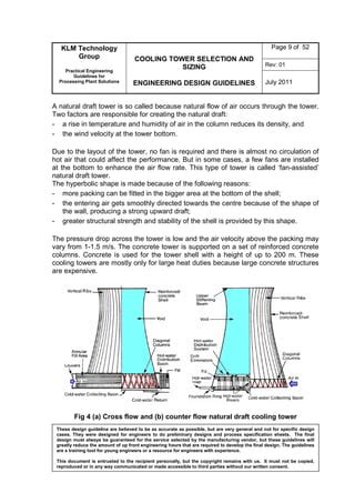 Engineering Design Guidelines Cooling Towers Rev01 Pdf