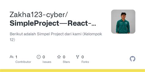 GitHub Zakha Cyber SimpleProject React Native Berikut Adalah Simpel Project Dari Kami