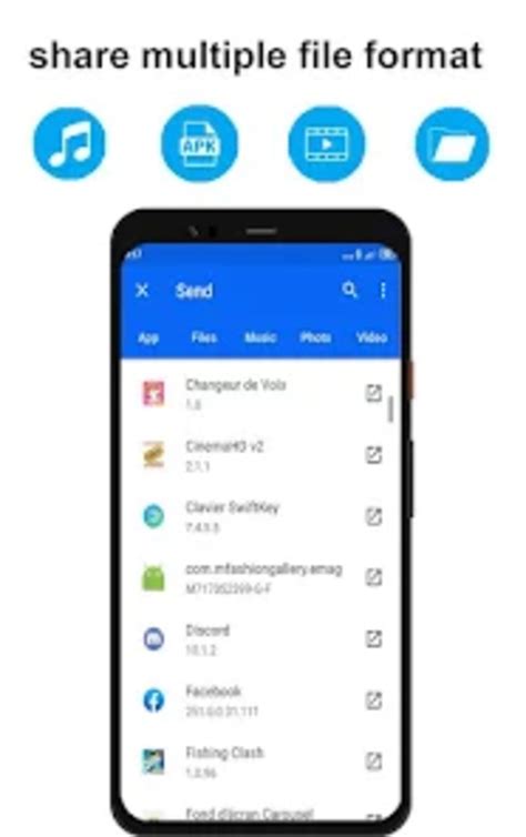 Xshare Transfer Share Files สำหรับ Android ดาวน์โหลด