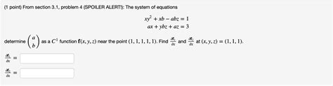 solved 1 point from section 3 1 problem 4 spoiler