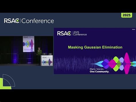 Free Video Hardware And Software Implementations Of Post Quantum Cryptography From Rsa