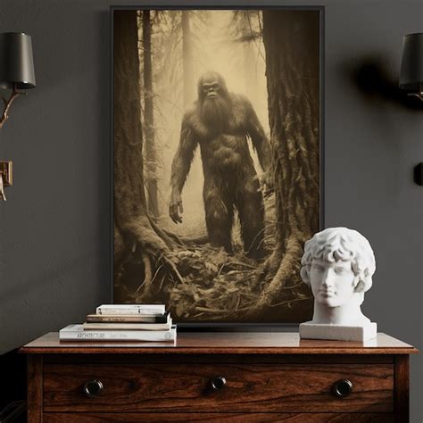 Bigfoot Art Etsy