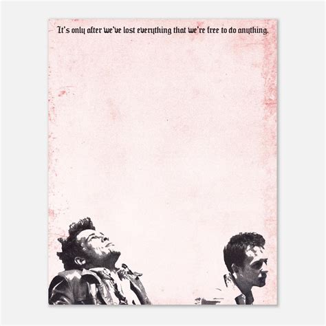 Fight Club Quote Poster Etsy