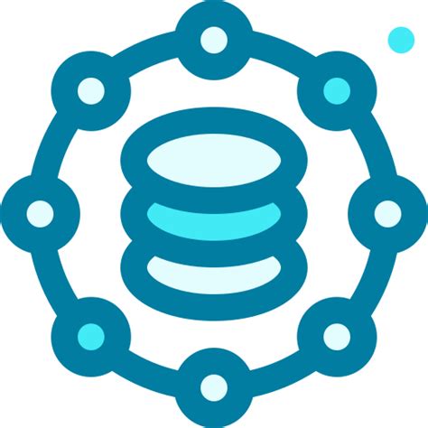 Integration Server Data Database Network Global Connection Icon