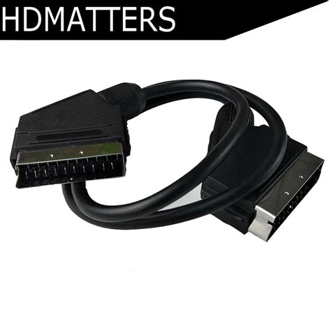 Buy 07m Scart Cable Scart To Scart Cable Male To Male Nickel Plated For Tv Dvd