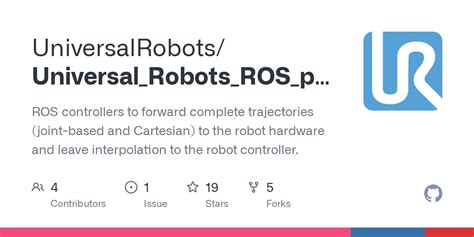 Github Universalrobotsuniversalrobotsrospassthroughcontrollers