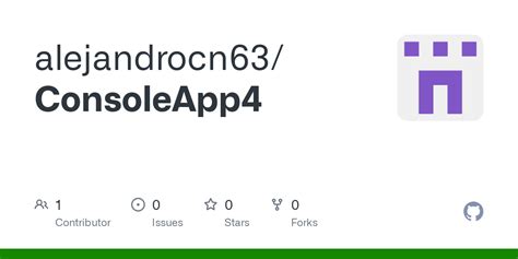 GitHub Alejandrocn ConsoleApp